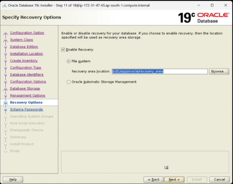 How to Download and Install Oracle 19c on Oracle Linux 8.10 (x86_64) in VirtualBox VM