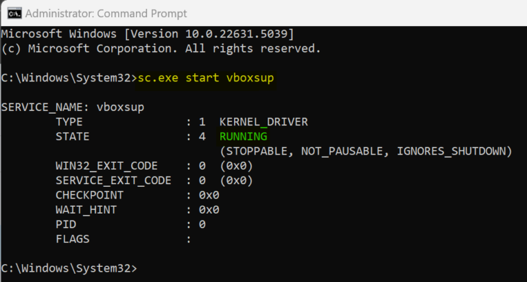 How To Fix Ntcreatefiledevicevboxdrvstub Failed Error In Virtualbox 716 On Windows