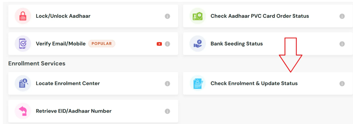 How to Check Aadhaar Status Online Using Enrollment Number