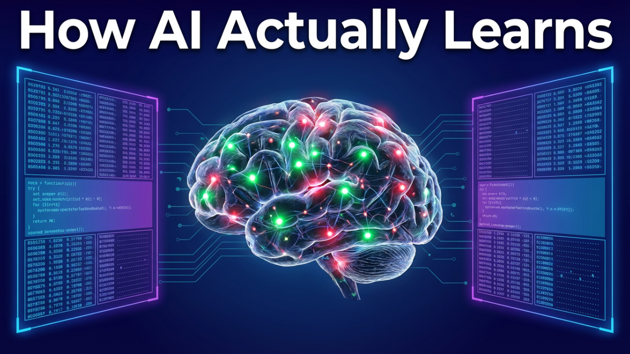How AI Actually Learns: Training, Data, and Models Explained Simply